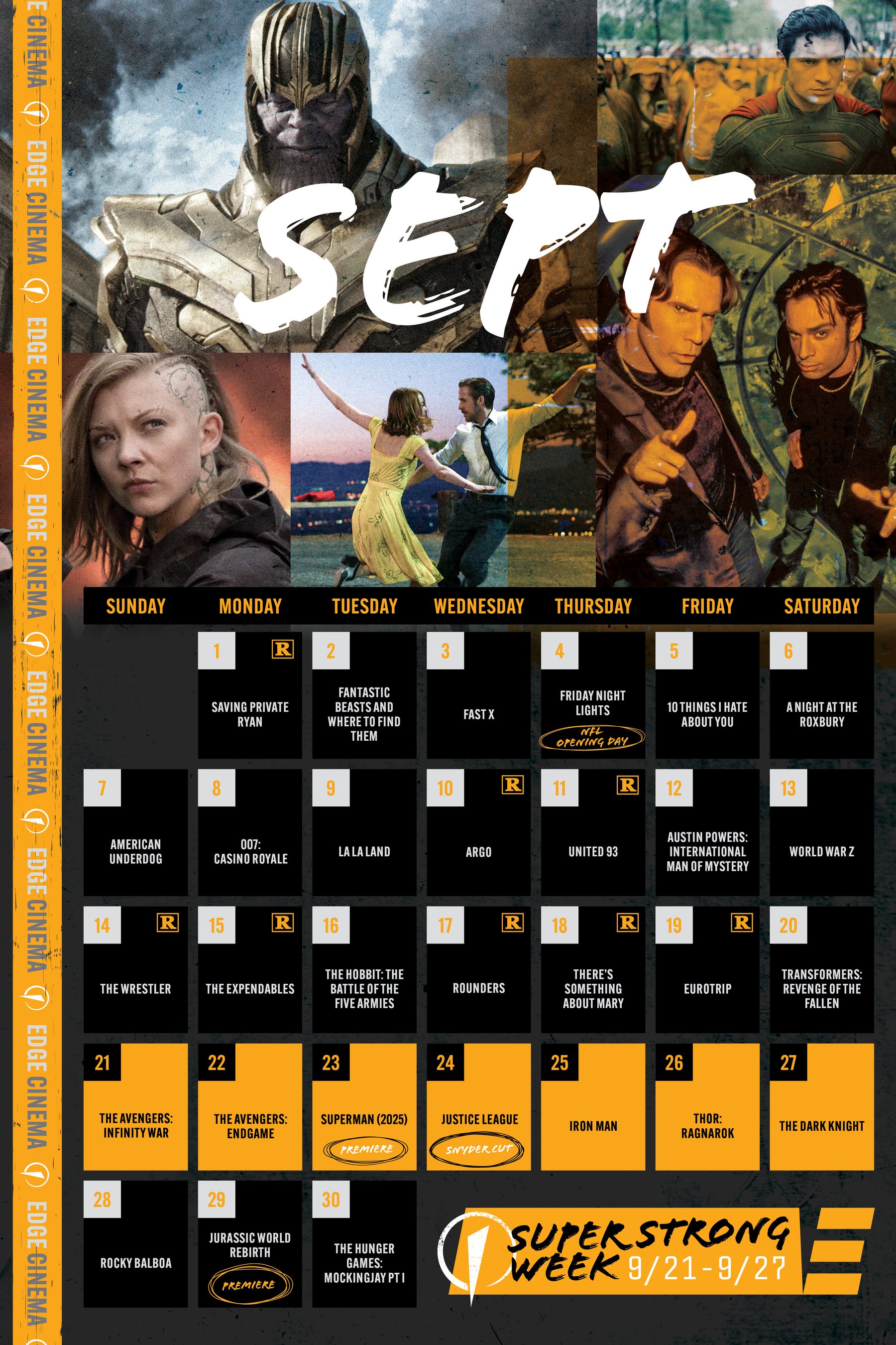 Edge Cinema: Cardio Workouts & Movies | Edge Fitness Clubs