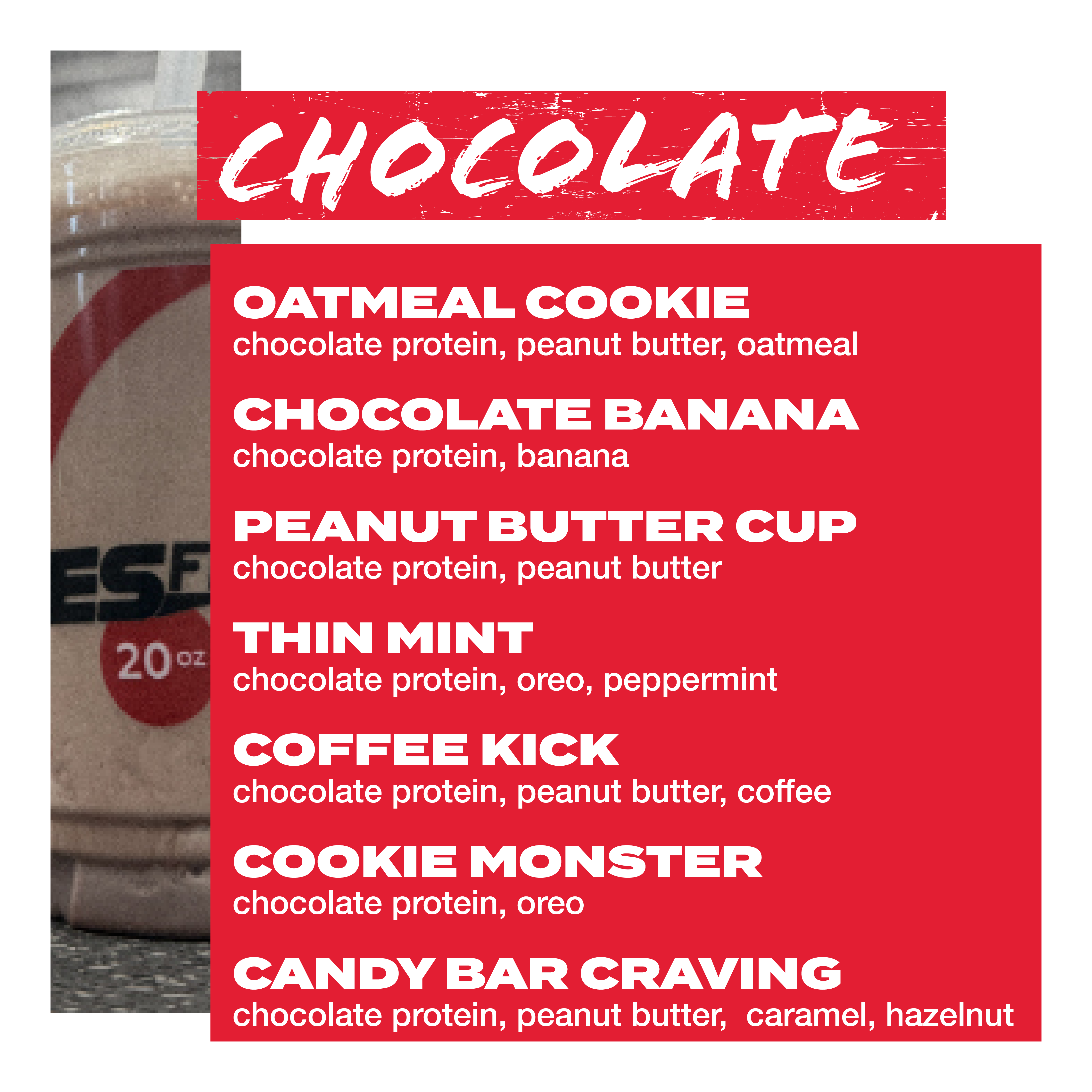 Shake Bar | Shake Menu